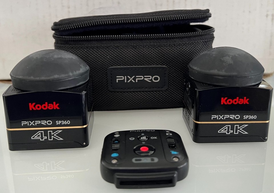 Kodak PIXPRO SP360 4K Dual Cameras + Accessories | eBay