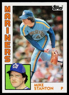 1984 Topps #694 Mike Stanton - VG | eBay