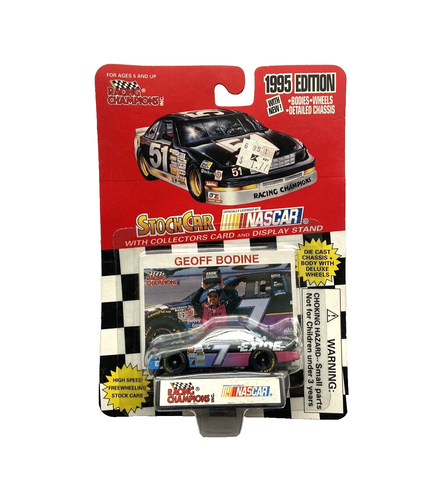 1995 Racing Champions | Geoff Bodine #7 Exide Batteries 1:64 Diecast ...