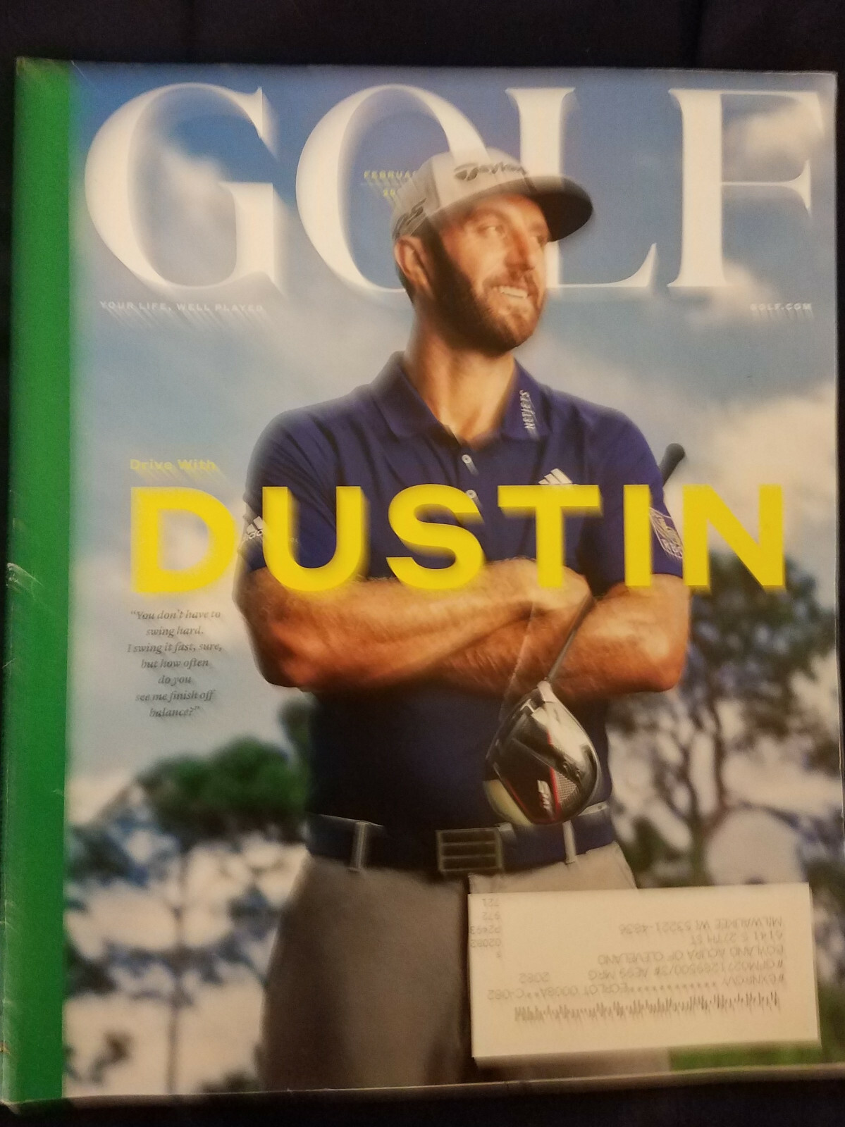 Golf Magazine February 2019: Dustin Johnson, Tiger Woods, Vietnam ...