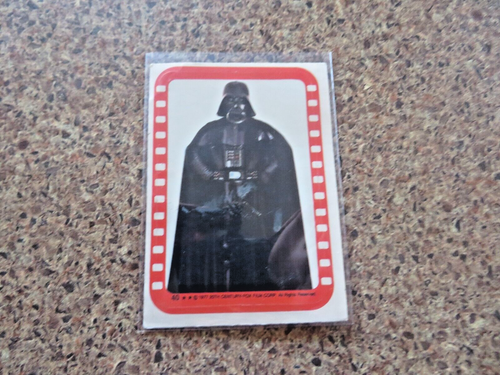 1977 OPC Star Wars Sticker #40 Darth Vader | eBay