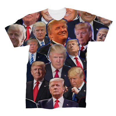 President Donald Trump Collage T-Shirt | eBay