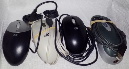USB scroll optical mice 4 each HP-Microsoft- Gateway | eBay