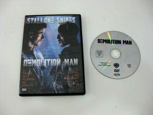 Demolition Man DVD Sylvester Stallone Wesley Snipes Sandra Bullock | eBay