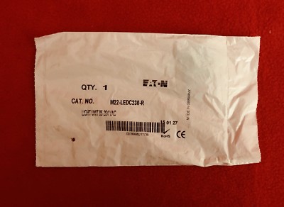 Eaton LED Panel Mount Indicator Red IP20 M22-LEDC230-R | eBay