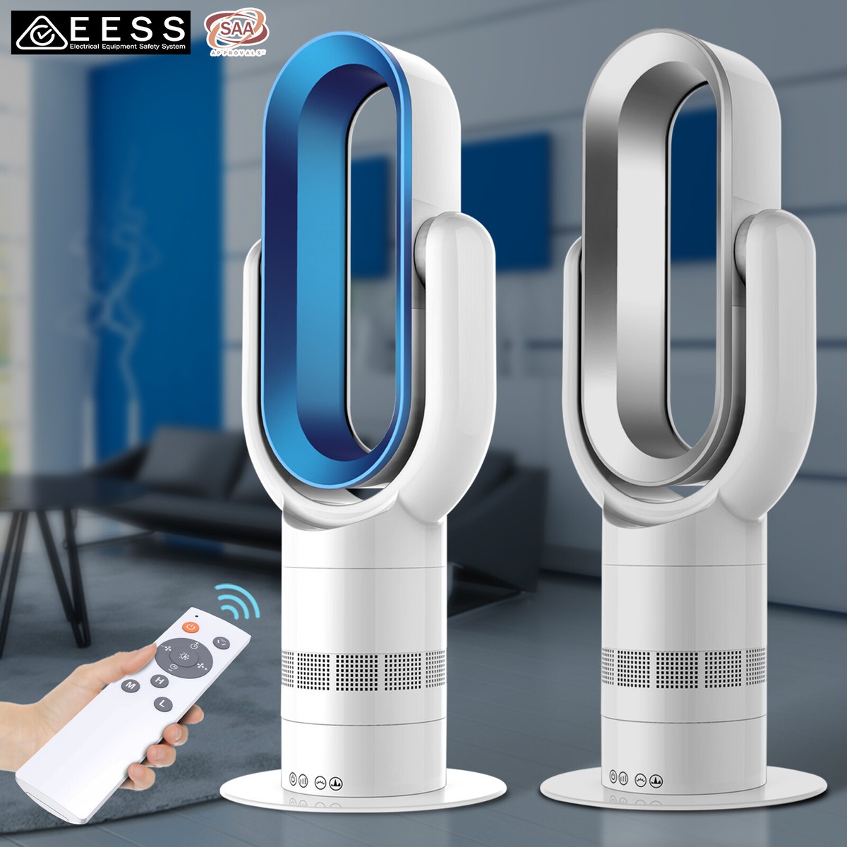 Bladeless Ceiling Fan And Heat Solid State Fan Offers Outdoor Cooling