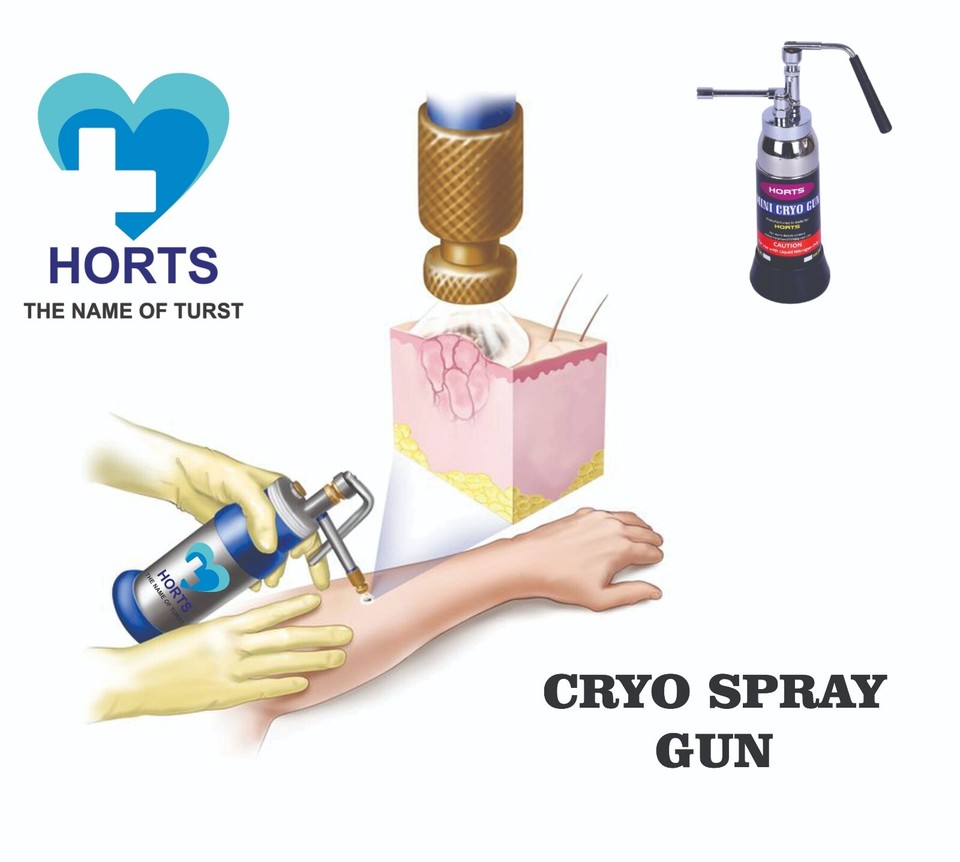 New Cryo Liquid Nitrogen Cryo Can Freeze Sprayer For Dermatology 350ML ...