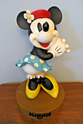 Extremely RARE Extra Large 21" Minnie Mouse 1928 Big Fig Statue Disney ...