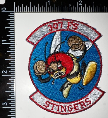 USAF 307th Fighter Squadron Stingers Patch | eBay