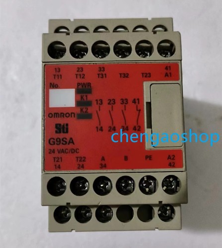 1PCS used working Omron G9SA-301 24VAC/DC Safety Relay #U2832D YG | eBay
