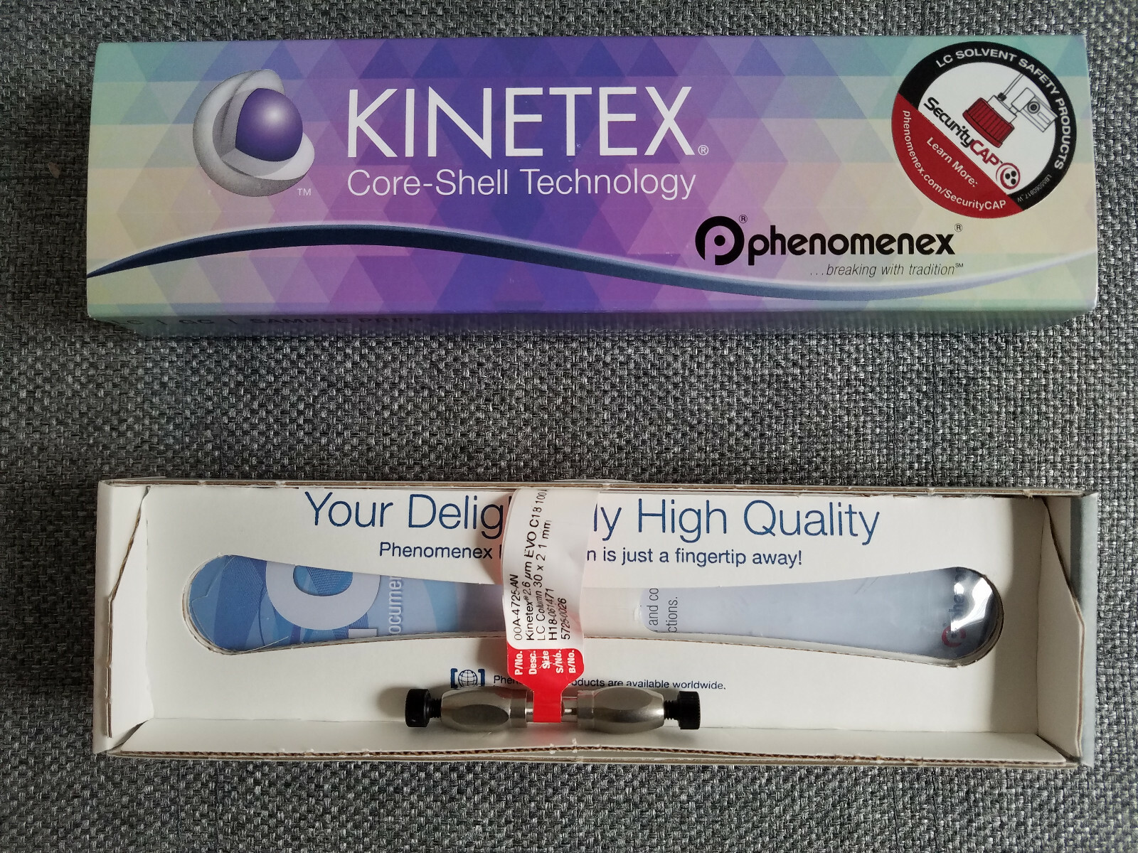 LC Column Phenomenex Kinetex 2.6u EVO C18 100A, 30 x 2.1 | eBay