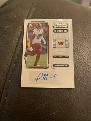 2022 Panini Contenders Football Phidarian Mathis Auto Rookie Ticket SP ...