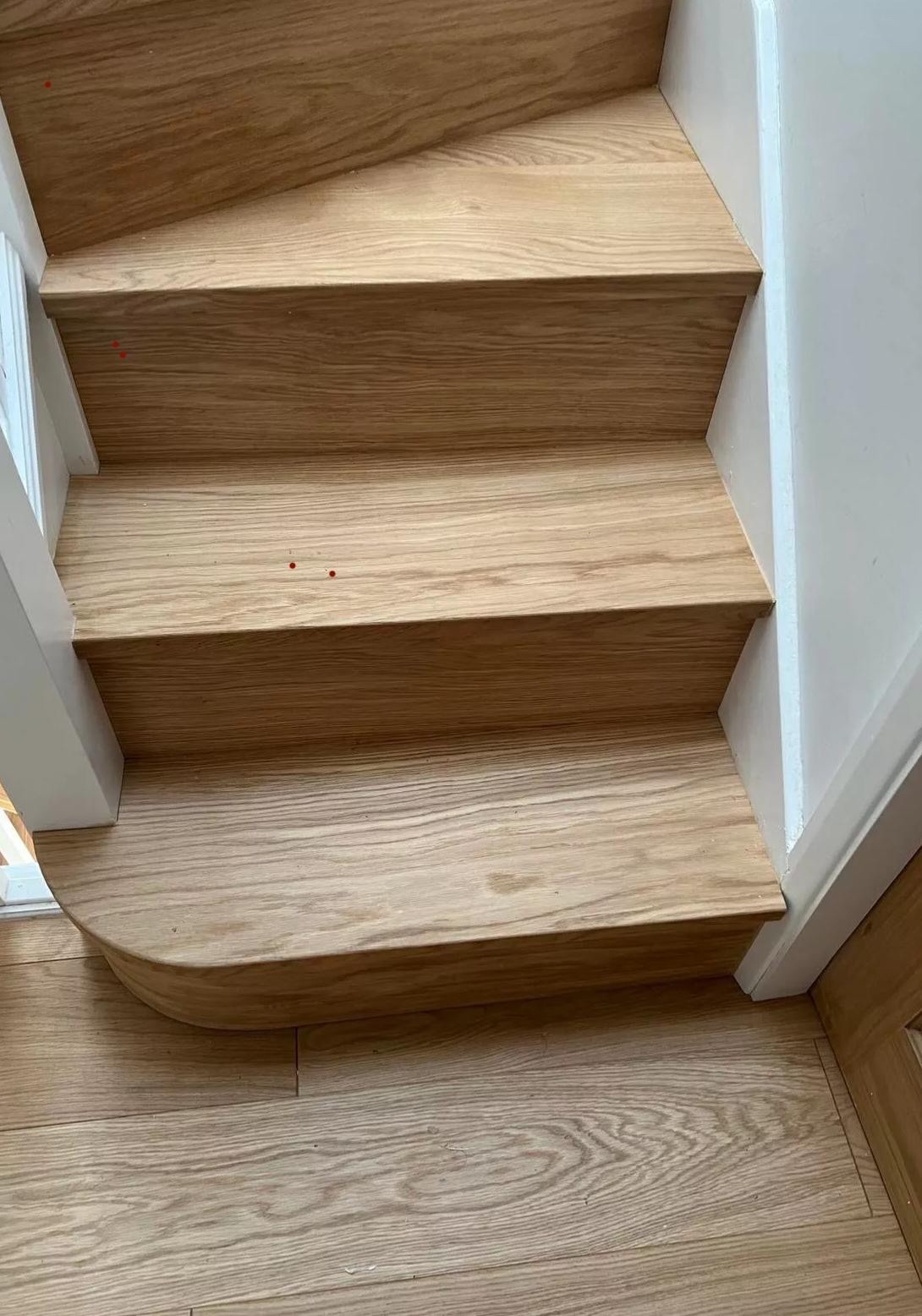 Oak Stairs steps Cladding Kit For Stairs,13 risers and treads+bottom ...