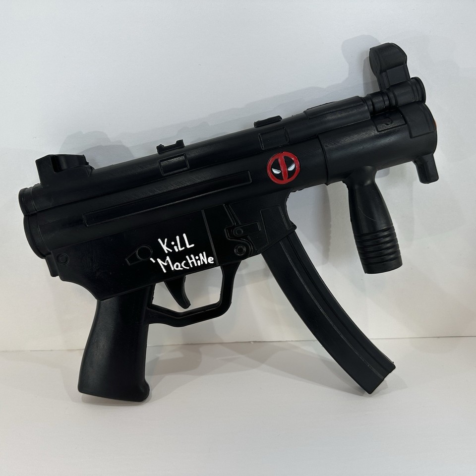 Deadpool Smg Hand Foam 1:1 Gun Toys Cosplay Black | eBay