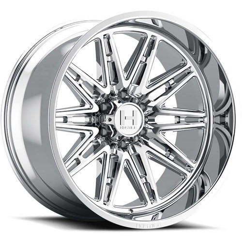 22x10 Hostile H126 Maniac Armor Plated (Chrome) Wheel 6x5.5 (-25mm) | eBay