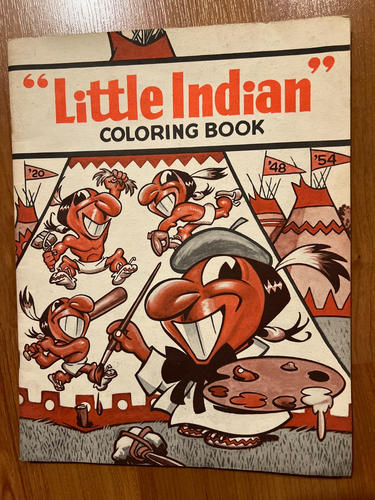 1965 Cleveland Indians coloring book | eBay