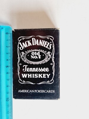 Cards For Game Jack DANIEL'S Poker Original Vintage 80s Playing Cards ...