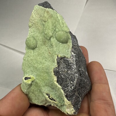 Botryoidal Green Wavellite Crystals on Matrix from Arkansas | eBay