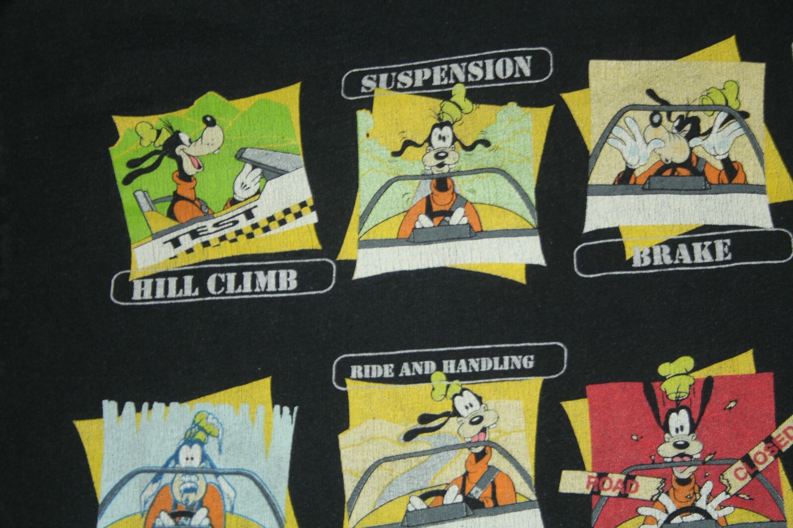 Vintage 90s 00s Disney World Epcot Test Track Goofy S… - Gem