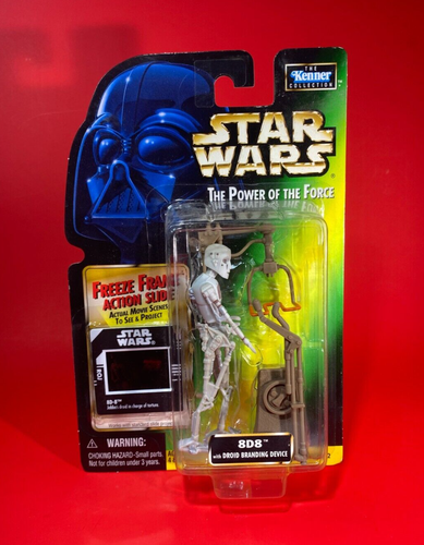 Star Wars Power Of The Force 8D8 w/ Droid Branding Device And Freeze ...
