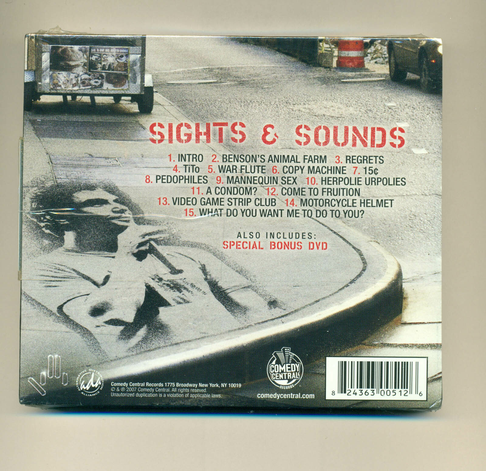 Rough Around the Edges: Live from Madison Square by Dane Cook (CD, Nov ...