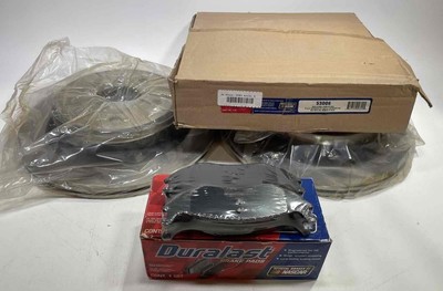 Disc Brake Rotors PAIR CARQUEST 53006 w/Duralast Pads MKD967 | eBay