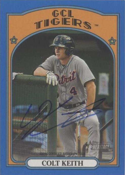 2021 Topps Heritage Minor League Edition - Real One Autographs Colt ...