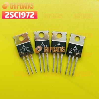 1PCS New Mitsubishi 2SC1972 TO-220 NPN EPITAXIAL PLANAR TYPE RF Power ...