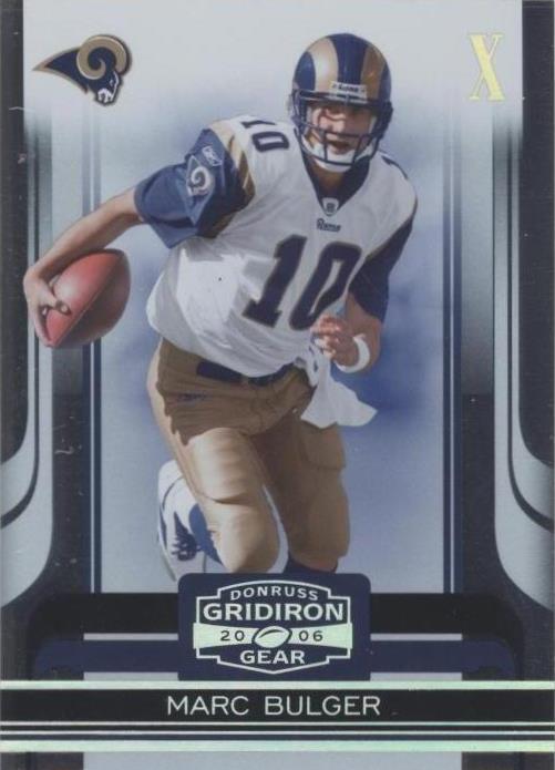 2006 Donruss Gridiron Gear - Marc Bulger #92 Silver Xs /250 for sale ...