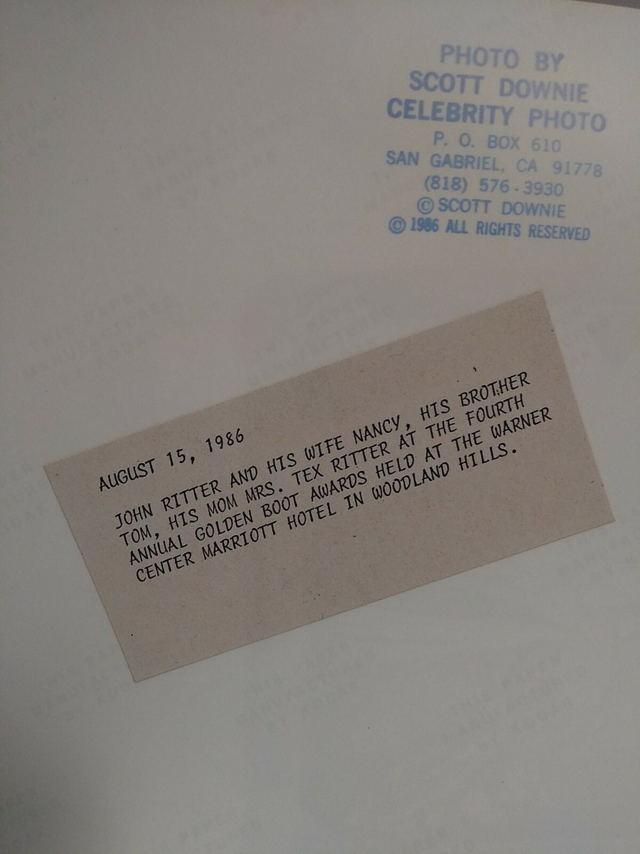 Tom Ritter John Ritter Brother