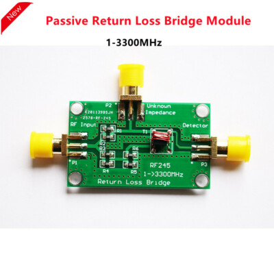 RF245 1-3300MHz Passive Return Loss Bridge Module Input Maximum Signal ...