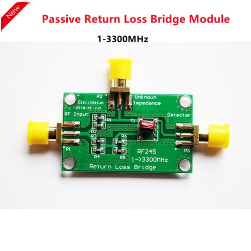 RF245 1-3300MHz Passive Return Loss Bridge Module Input Maximum Signal ...