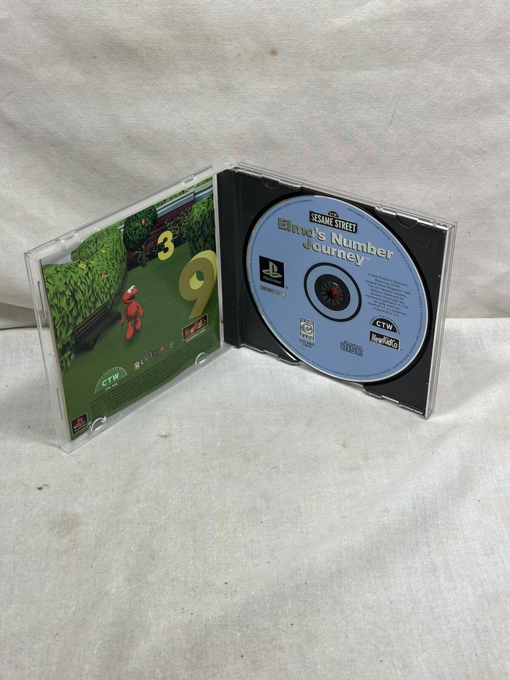 Sesame Street: Elmo's Number Journey (Sony PlayStation 1, 1999 ...