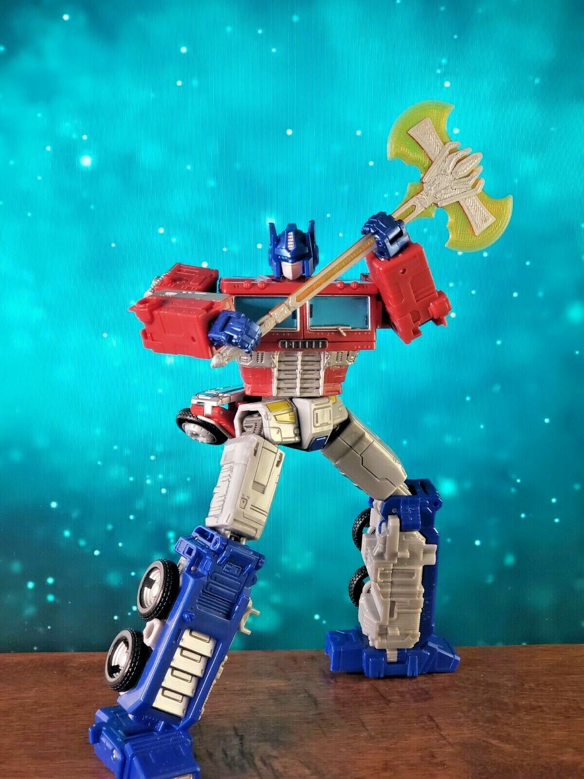 Battle Energon Axe for Optimus Prime Upgrade Kit Transformers Kingdom ...