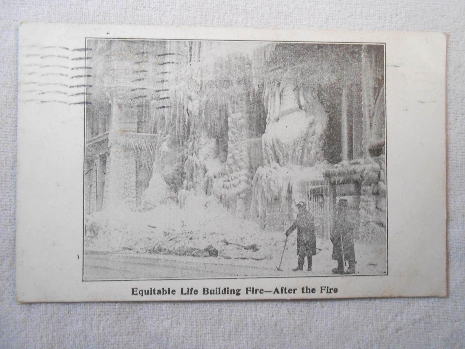 Vintage Postcard 1912 - Equitable Life Building After the Fire - New ...