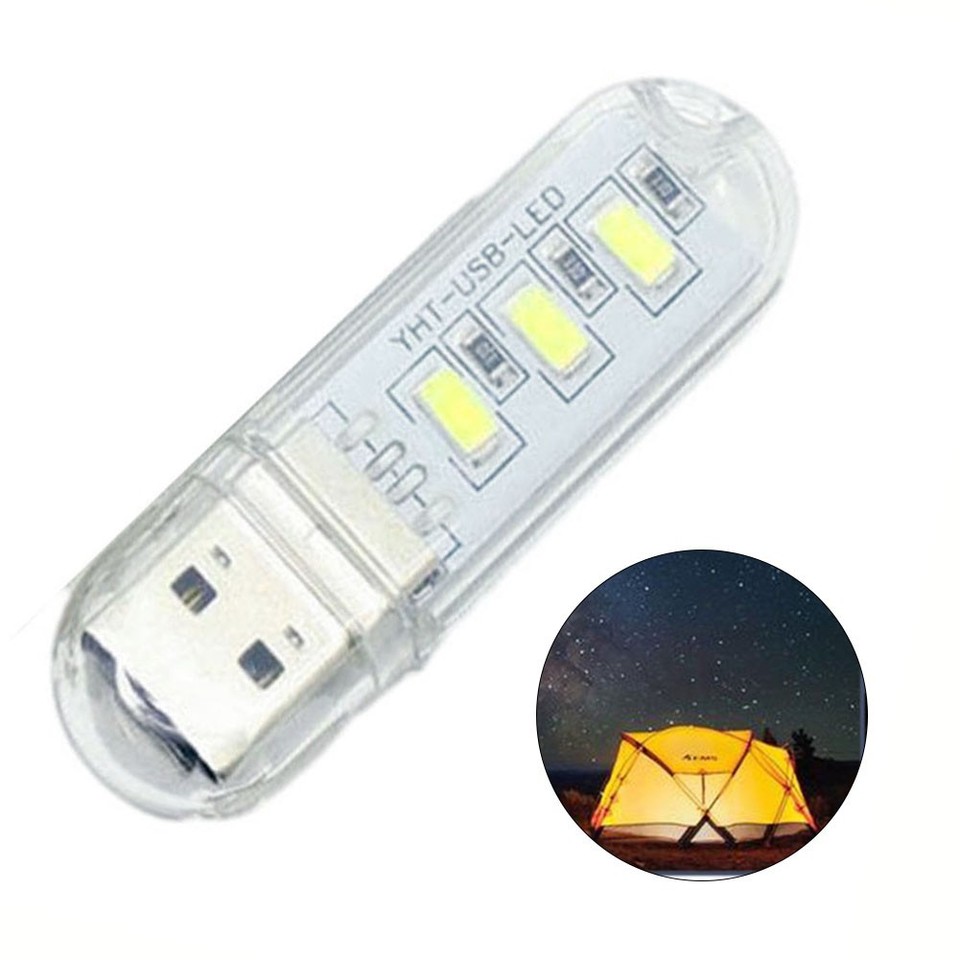 USB Light 5.8*1.8*0.9cm Compact Design High Temperatures Premium PC ...