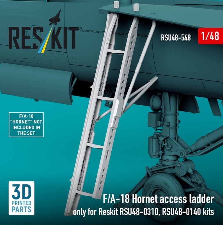 F/A-18 Hornet access ladder only for Reskit 1/48 Reskit RSU48-0548 for ...