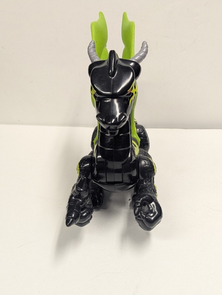 Fisher Price Imaginext Black & Green Ninja Dragon Collectible Plastic ...