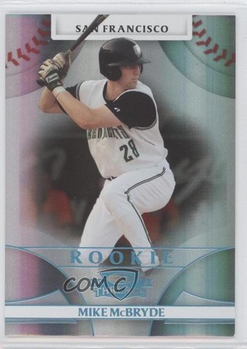 2008 Donruss Threads Rookie Platinum Century Proof /25 Mike McBryde ...
