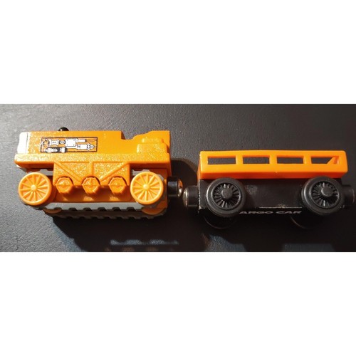 Thomas & Friends Trackmaster Terence The Dozer & Cargo Car Train Tank ...