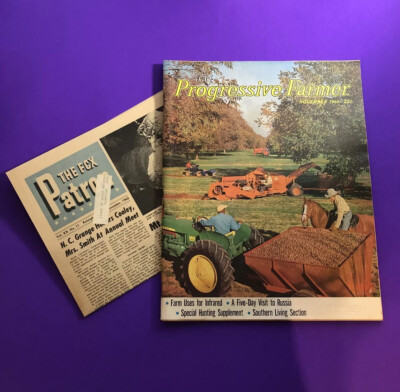 THE PROGRESSIVE FARMER MAGAZINE & A Newspaper, November 1965, NICE ADS ...