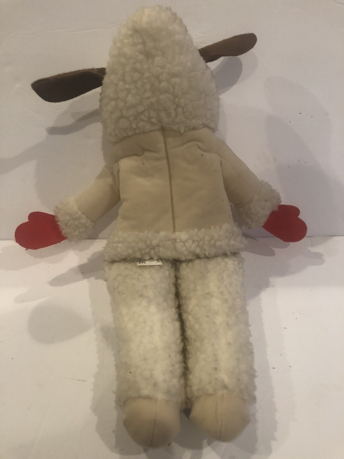 Lamb Chop Shari Lewis Hand Puppet 16" Plush Stuffed Toy “Condition Used ...