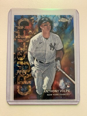 Anthony Volpe 2023 Topps Chrome Update Crushed SSP Case Hit Rookie RC # ...