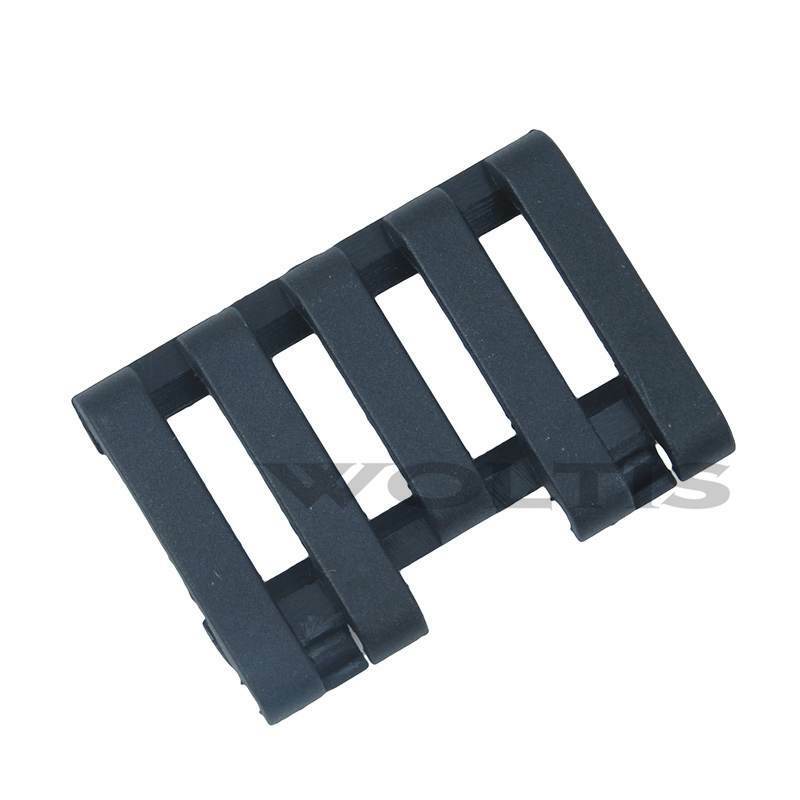 5 Slots Wire Loom Secures Switch Wire Rail Cover for Picatinny 20mm ...