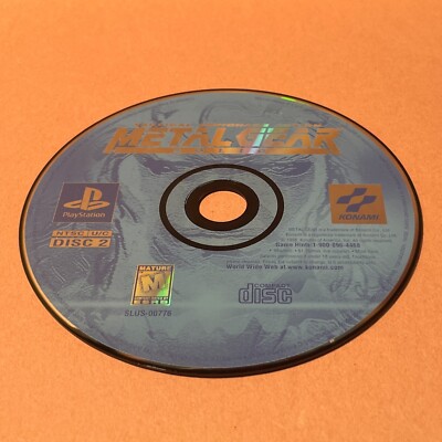 Metal Gear Solid PS1 Discs Only - Tested | eBay