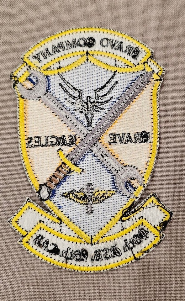 US Army B Co 46 Aviation Support Battalion JBLM Flight Patch Brave ...
