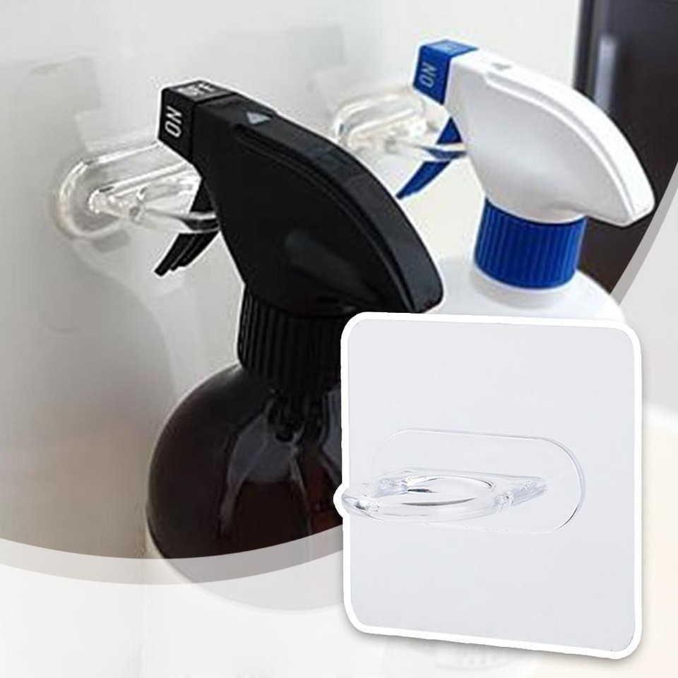 Multifunctional Round Hook Shelf Support Holder Cabinet Shelf Adhesive ...