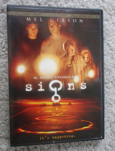 Signs (2002) DVD Vista Series M. Night Shyamalan Mel Gibson Joaquin ...