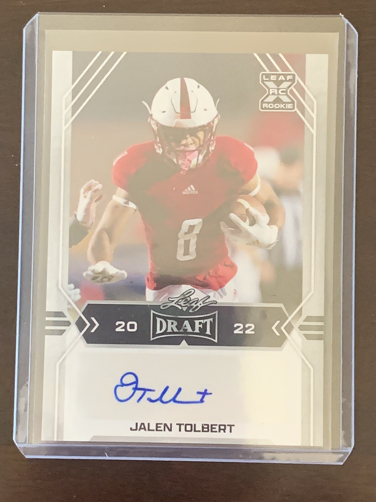 Jalen Tolbert 2022 Leaf Ultimate Draft Auto Autograph | eBay