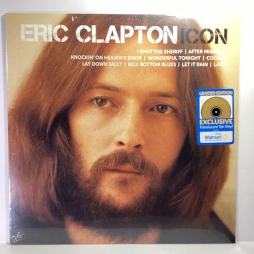 Eric Clapton Icon Album Limited Edition Exclusive Translucent Tan Vinyl ...